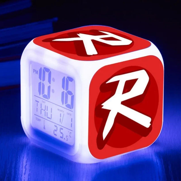 Roblox™ LED Digital Alarm Clock – Roblox-Inspired Multifunction Desk C ...