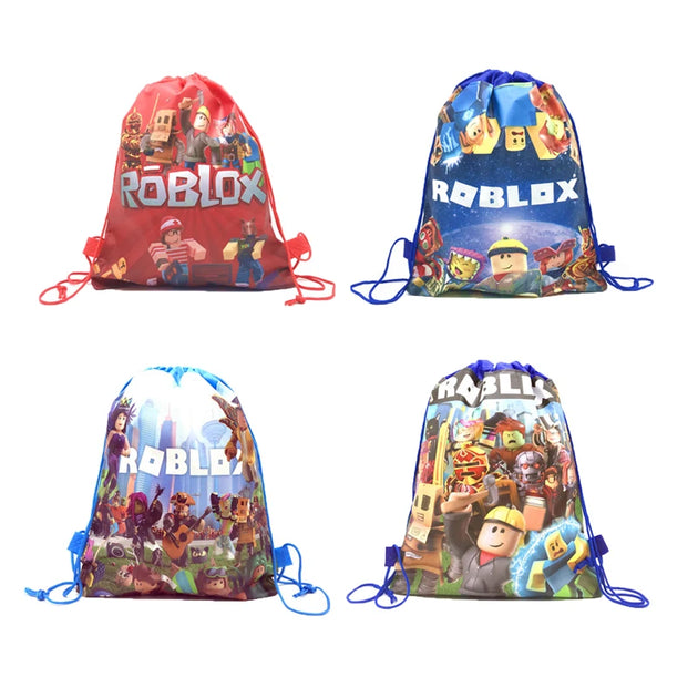 Roblox Drawstring Bags – 6/12/18/56PCS Bags for Kids Birthday & Game P ...