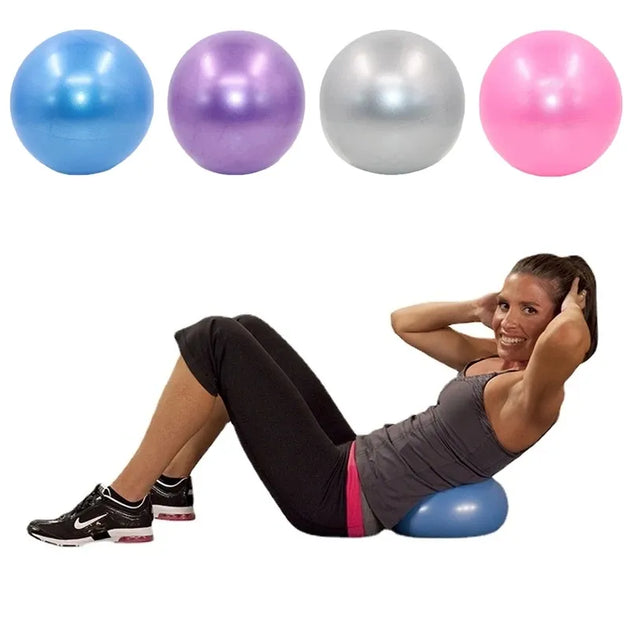 25cm Pilates Yoga Core Balance Exercise Gym Ball for Fitness Equipment ...