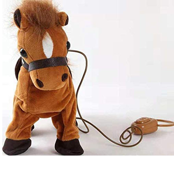 Electronic Interactive Horse Walk Along Horse with Remote Control Leas ...
