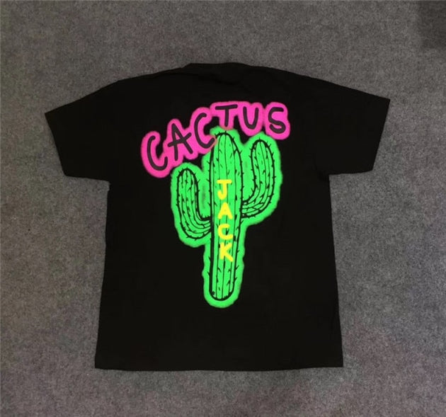 Cactus Jack Airbrushed Astroworld Travis Scott T-Shirt — GoBliss