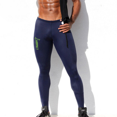 Elastic Slim Fitted Active Workout Pants for Men — GoBliss