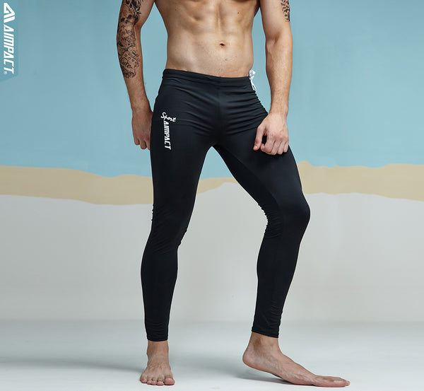 Elastic Slim Fitted Active Workout Pants for Men — GoBliss