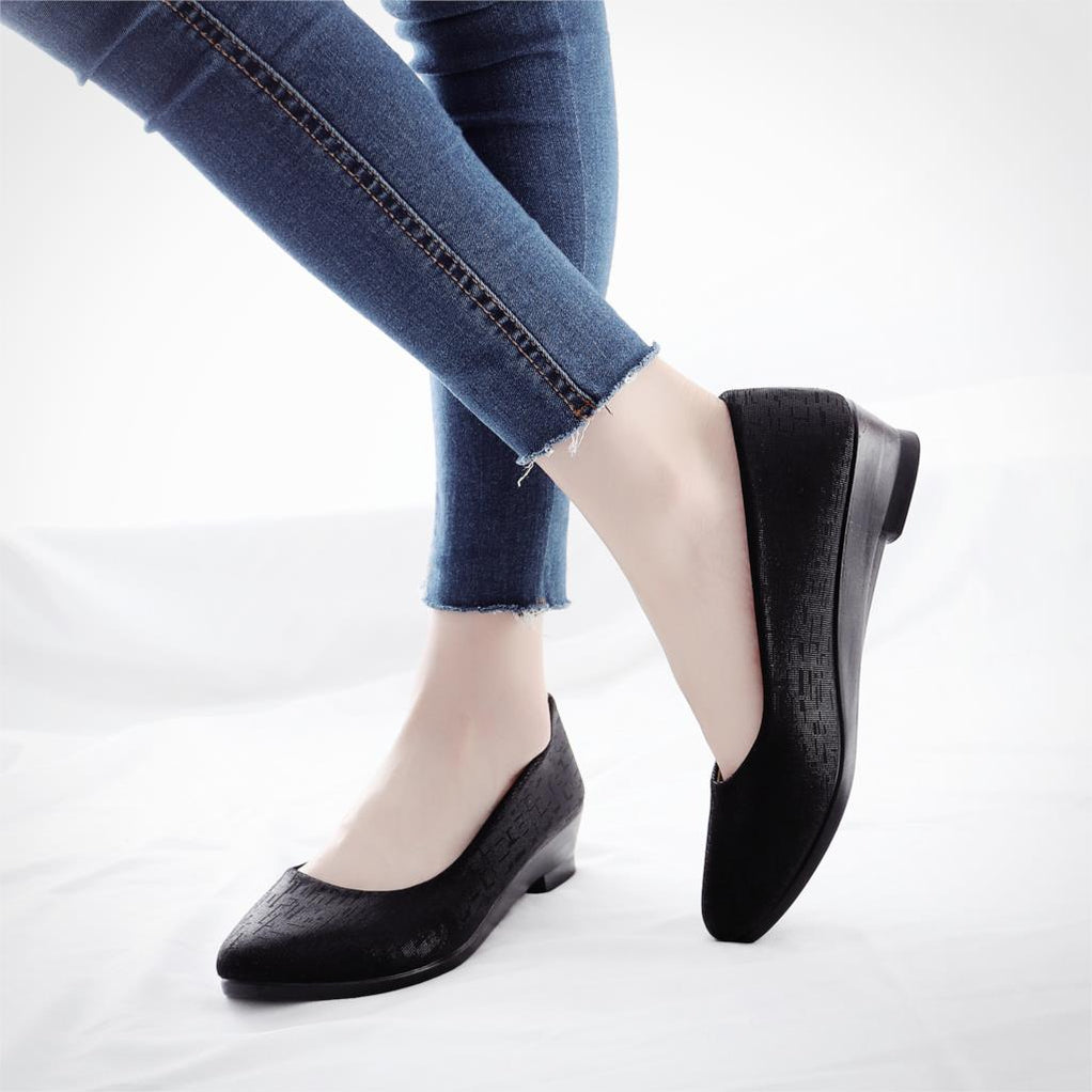 Women Ballet Sweet Loafers Slip On Wedges Shoes — GoBliss