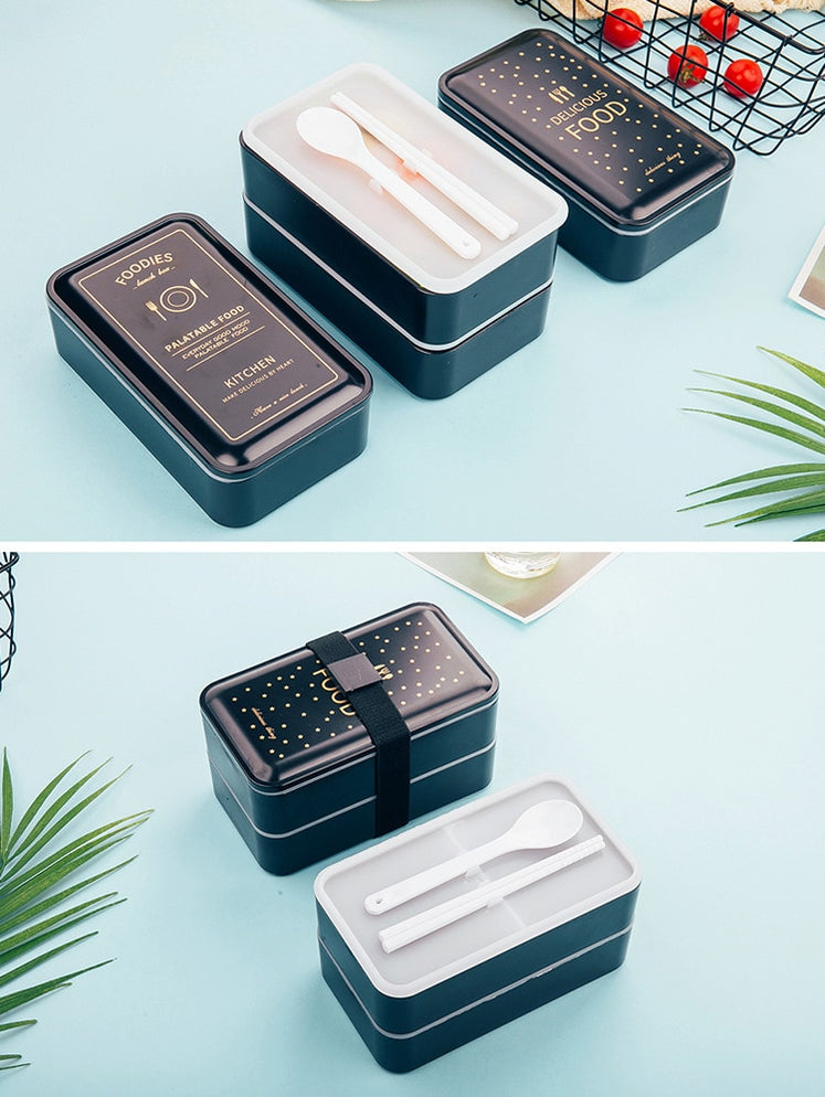 Portable Rectangular Lunch Box — GoBliss